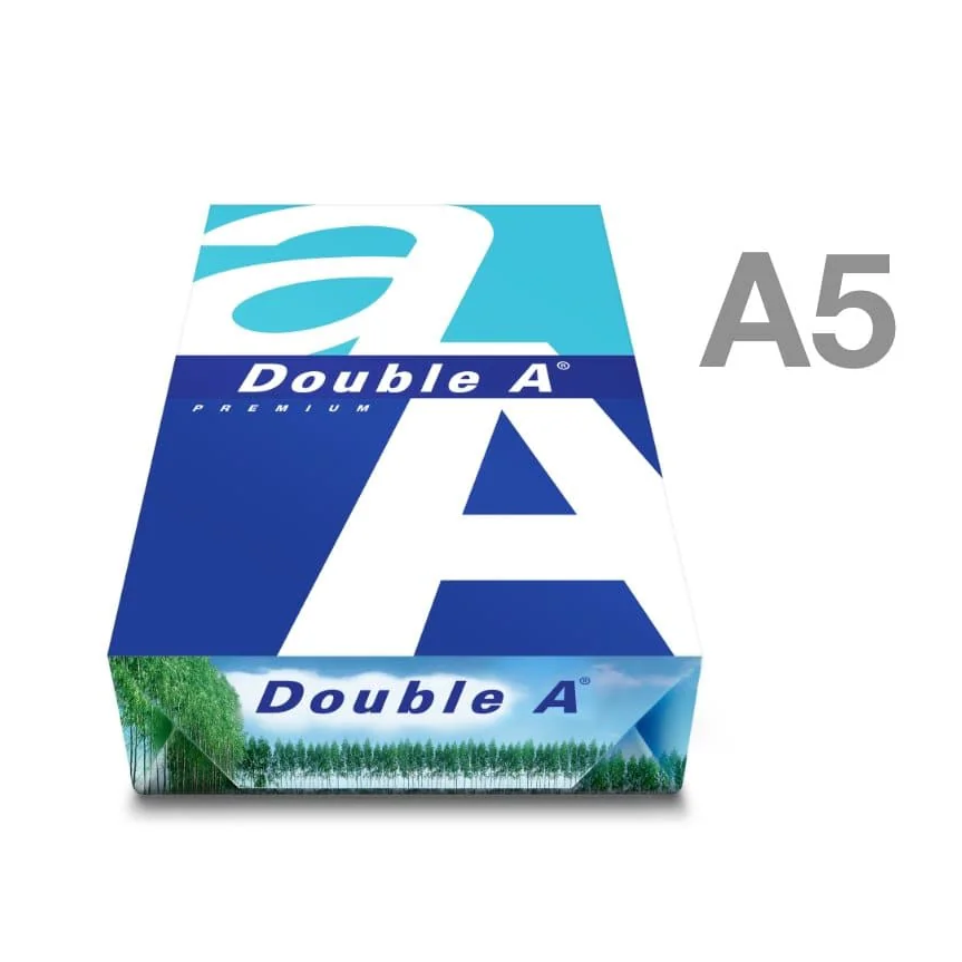 Double AA Photocopy A5 80GSM Ream – 500 Sheets – Elka International