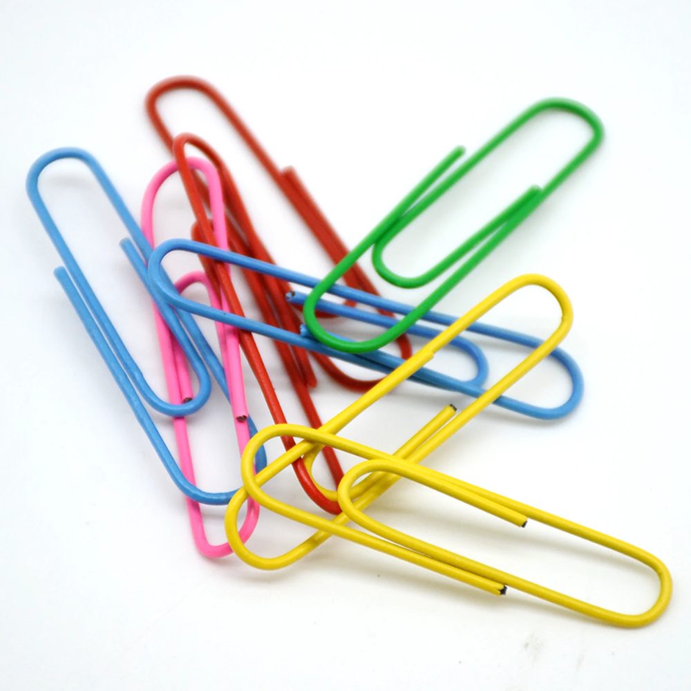 Colored Paper Clips – 33mm (100 pcs/box) – PP1133 – Elka International