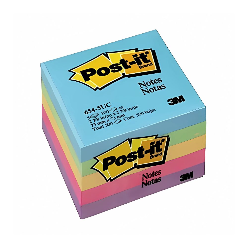 3M Post-it Notes Ultra Colors, 3″x3″ Inch – Elka International