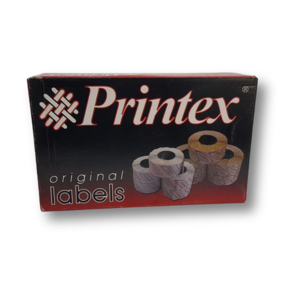 Printex Pricing Labels – White 26x16mm (1000/Roll) – Elka International