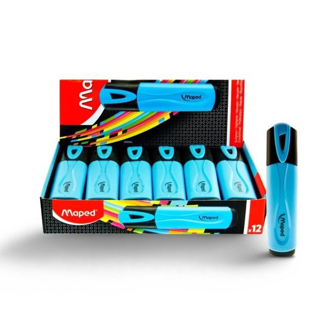 Maped Highlighter Fluo Peps Classic BLUE MD-742530 – Elka International