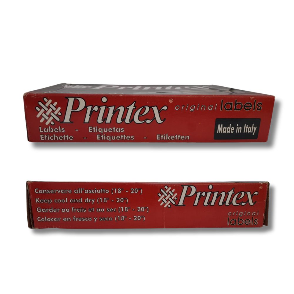 Printex Pricing Labels – White 26x16mm (1000/Roll) – Elka International