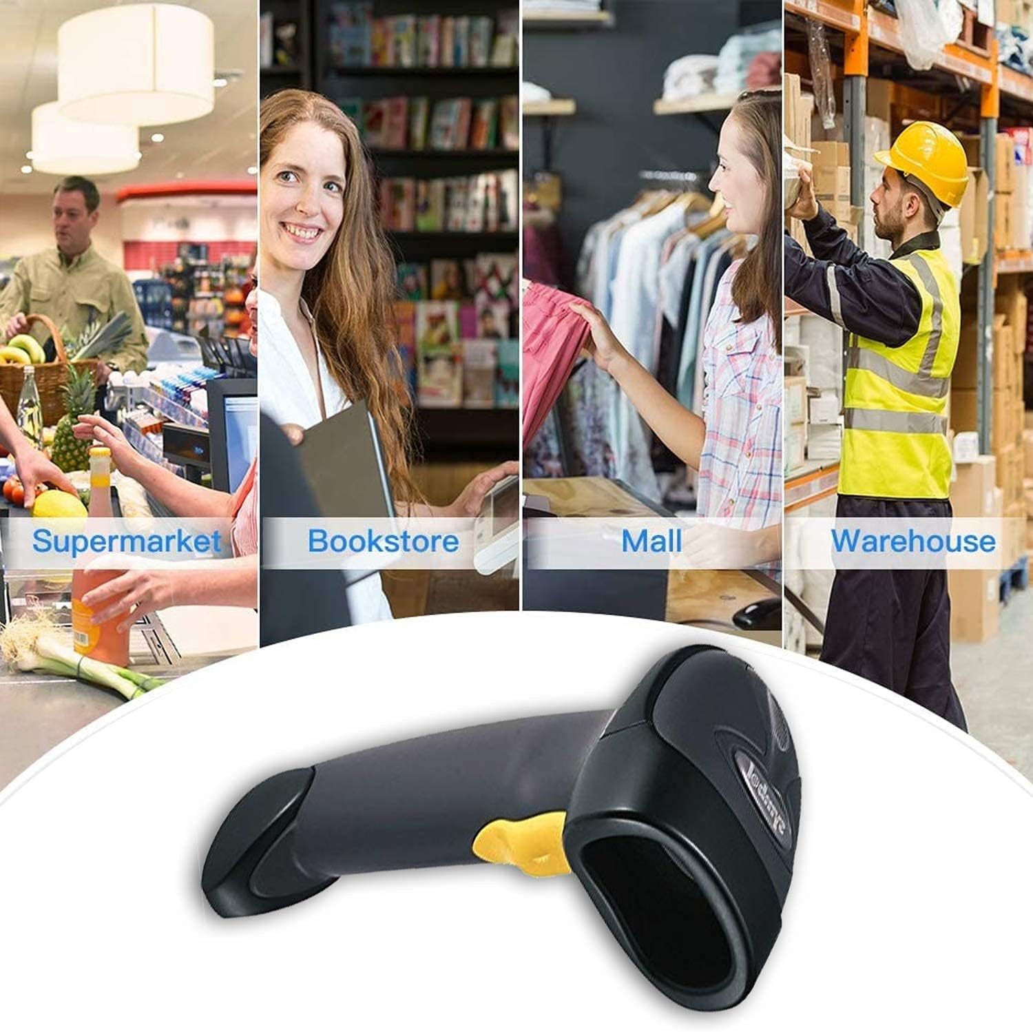 Motorola Symbol LS-2208 General Purpose Barcode Scanner – Elka ...