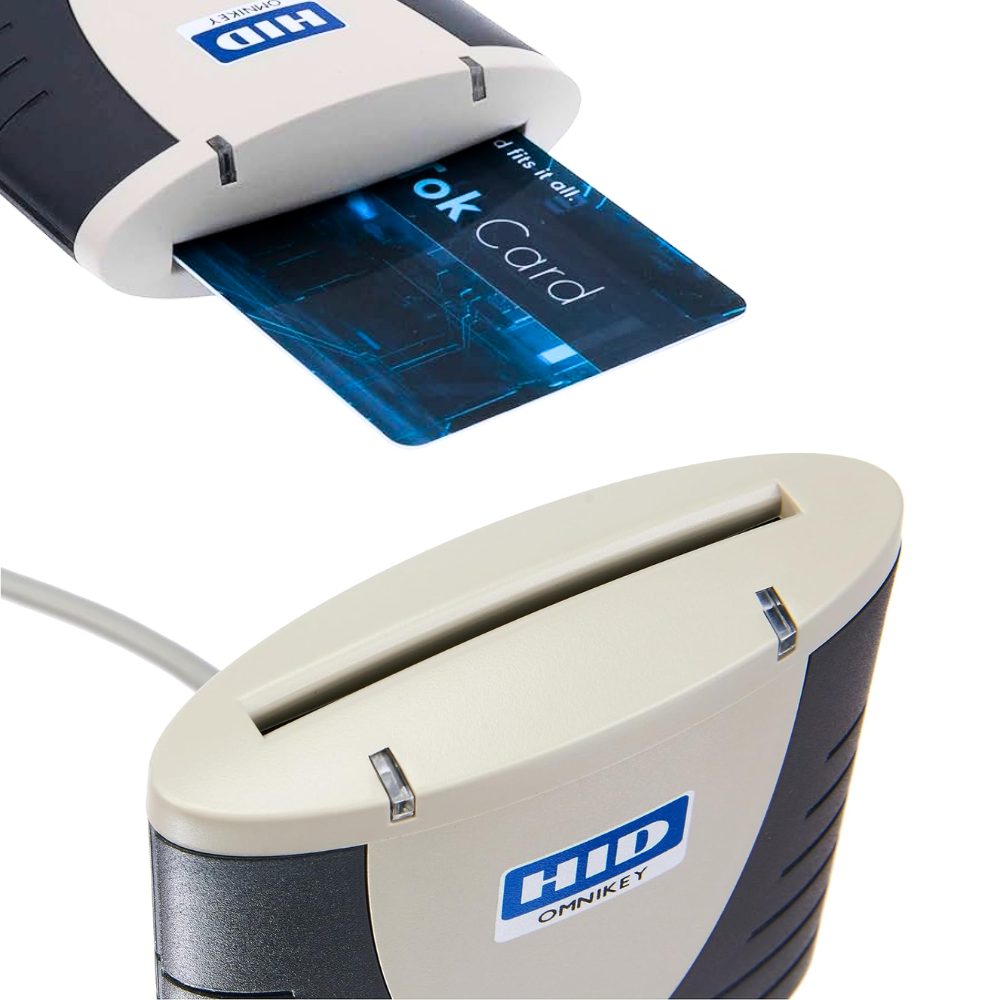 HID OMNIKEY 3121 USB Smart Card Reader – Model R31210320-01 – Elka ...